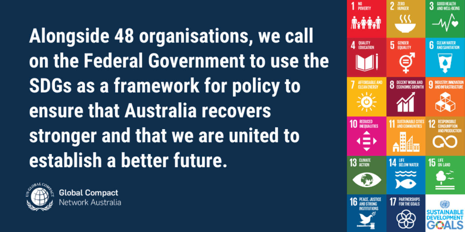 Road to Recovery: Using the SDGs as a framework for Australia's ...